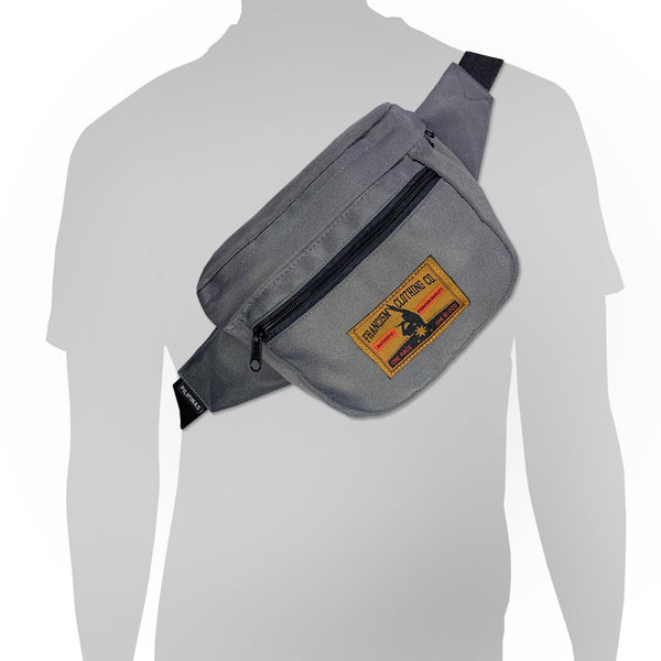 FrancisM Bundle Deal 18 (Labeled Fanny Pack Gray, Sticker Pack V3 & Po – FrancisM Clothing Company